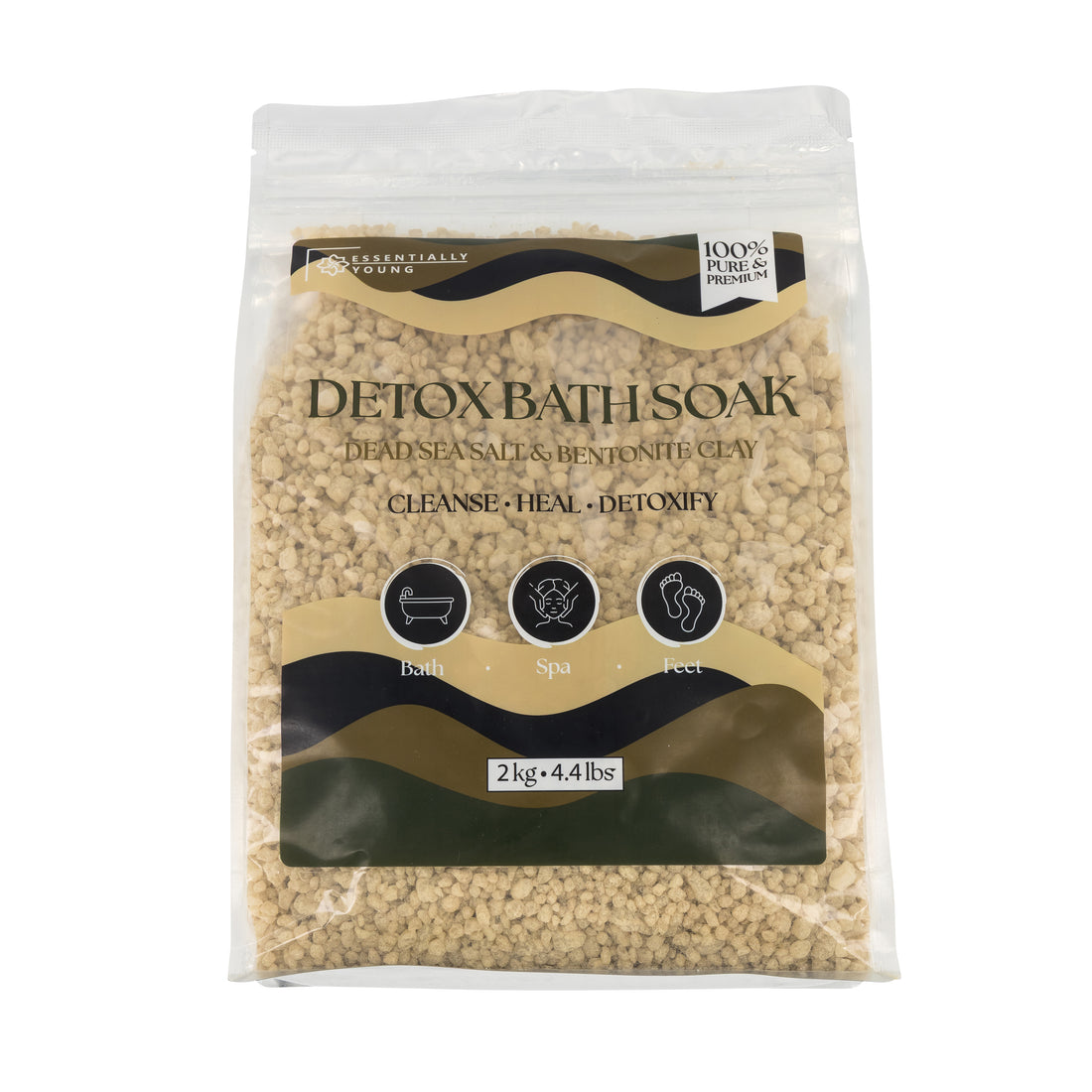DETOX BATH SOAK (dead sea & bentonite clay combo)2kg – Essentially Young