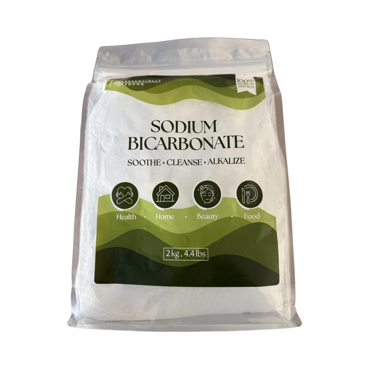 SODIUM BICARBONATE - FOOD GRADE (Baking Soda)2kg – Essentially Young